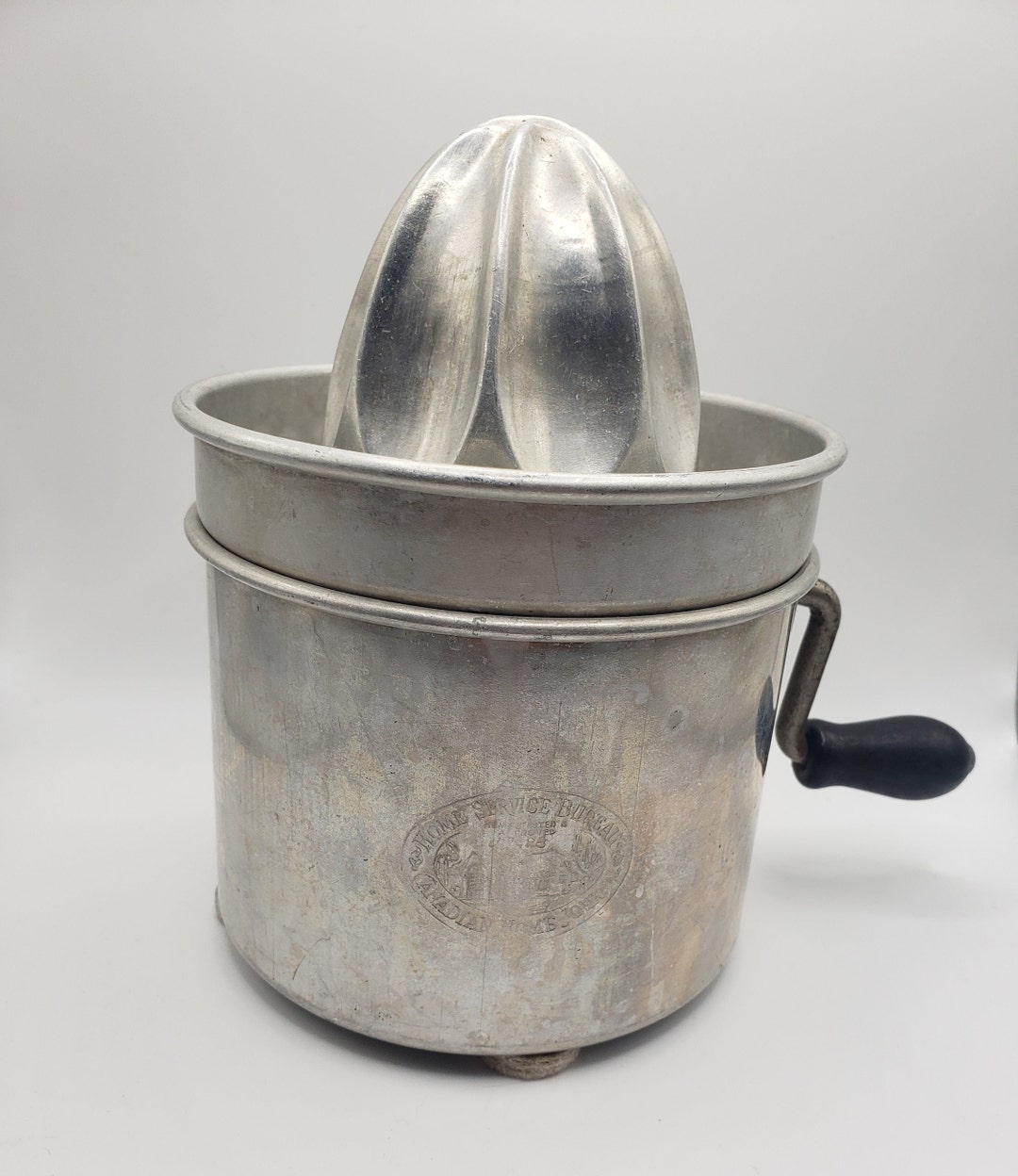 Vintage 1940’s Gem Squeezer Crank-style Citrus Juicer Vintage Aluminum ...