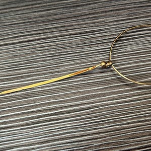 Antique Brass Wire-rim Eyeglasses With Cable Temples | Antique ...