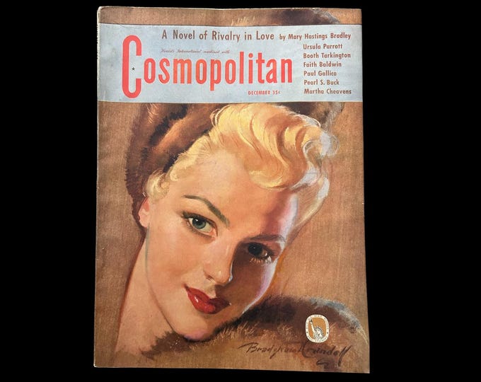 1942 COSMOPOLITAN Magazine | Cover: Betty Jane Hess by Bradshaw ...