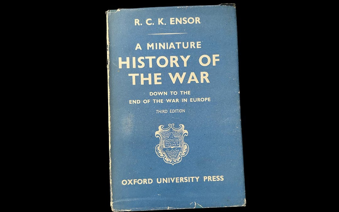 1945 A Miniature History of the War: Down to the End of the War in ...