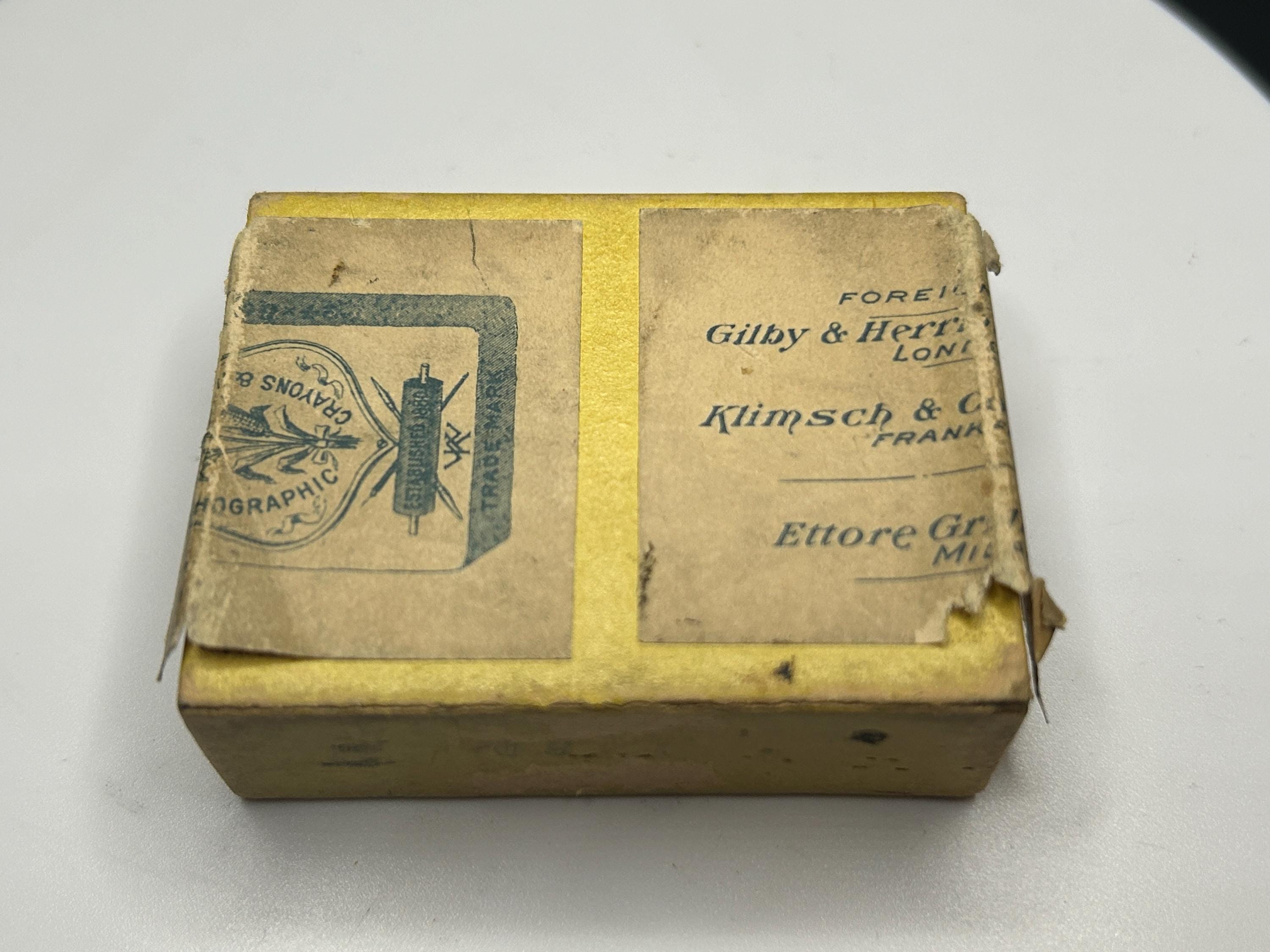 Vintage Korn's Lithographic Crayons No. 2 | Wm. Korn Inc. | Printmaking ...