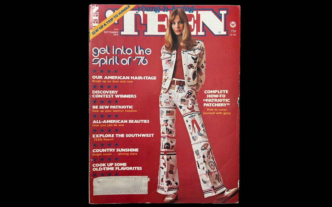1975 'TEEN Magazine | Cover: Deborah Raffin | September 1975 | Freddy ...