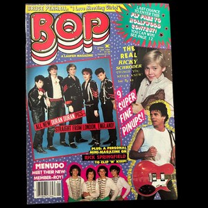 1984 BOP Magazine | January 1984 | Duran Duran | Bruce Penhall | Tommy ...