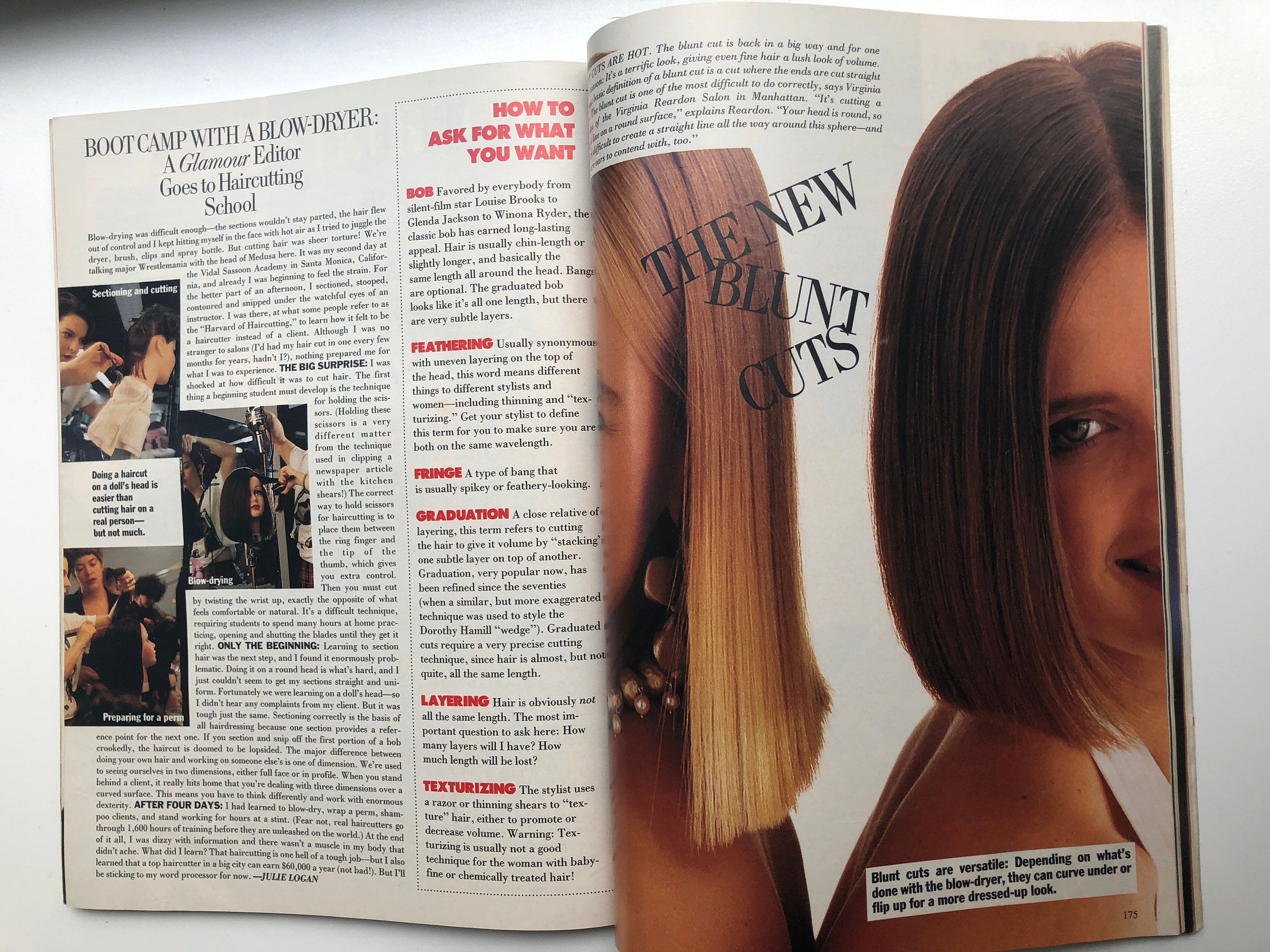 1991 GLAMOUR Magazine I Naomi Campbell Cover I Glamour Magazine ...