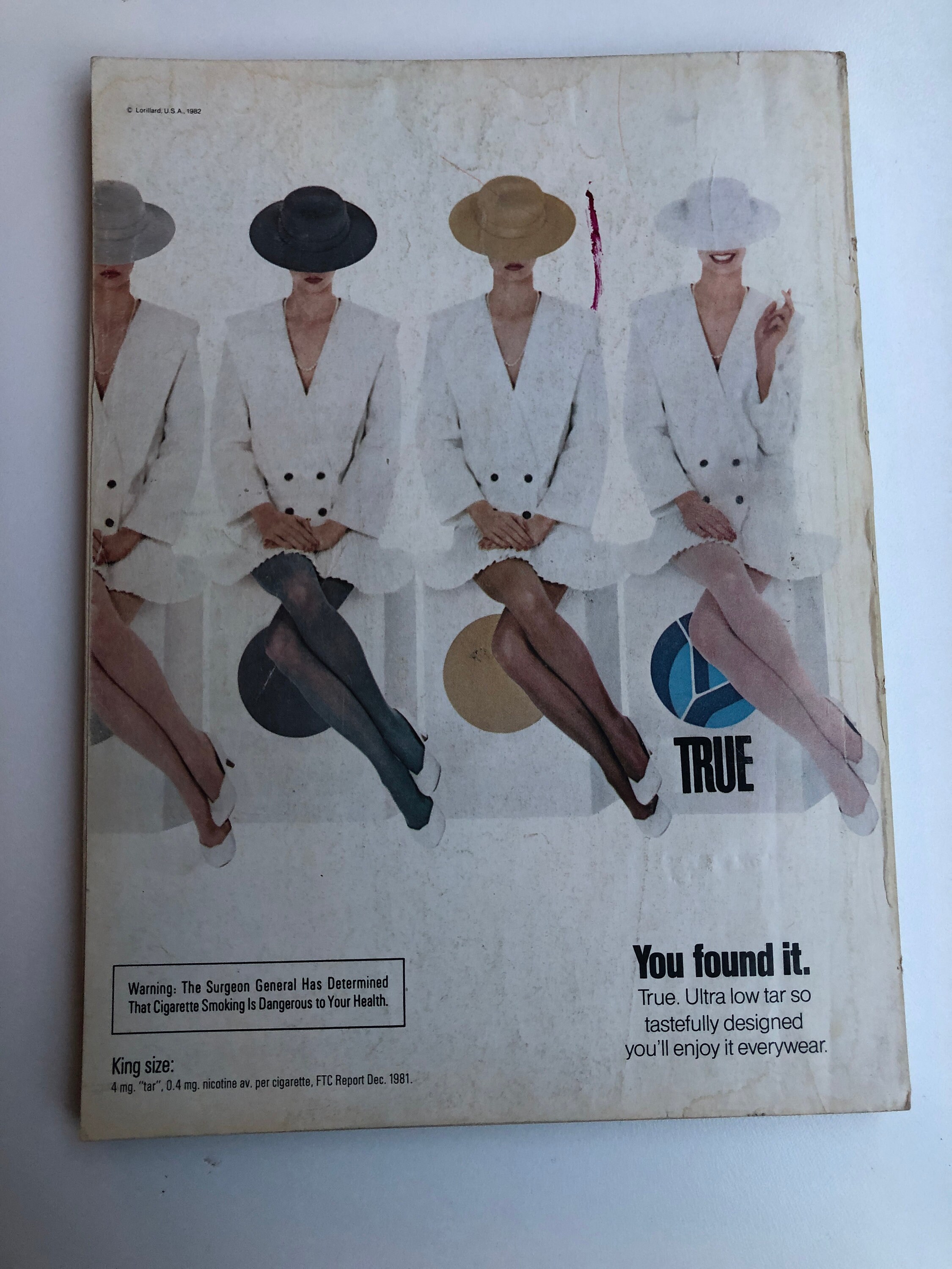 1982 COSMOPOLITAN Magazine I Andie Macdowell Cover I Cosmopolitan ...