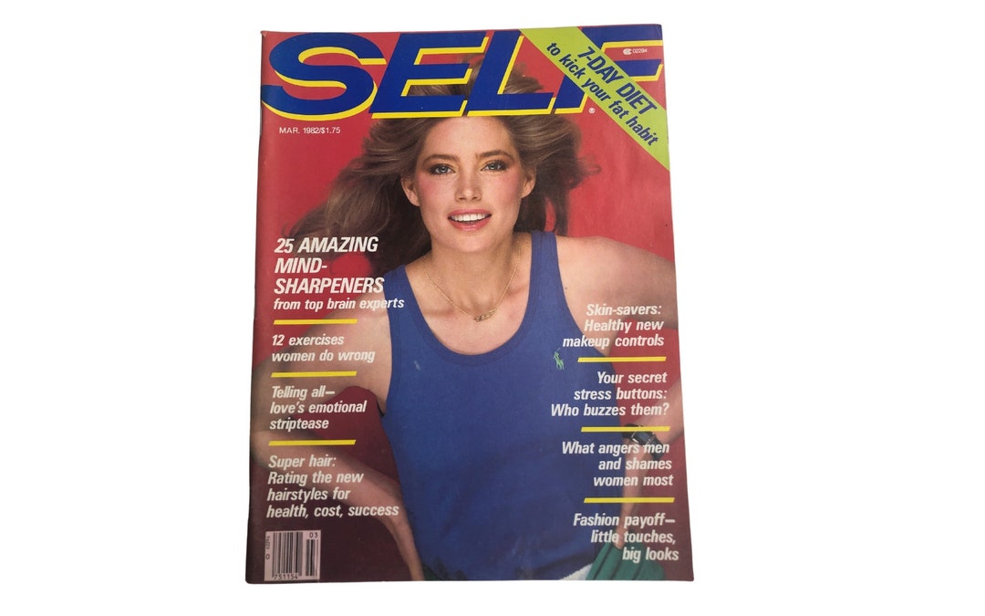 1982 SELF Magazine I Kelly Emberg Cover I Self Magazine March 1982 80s ...