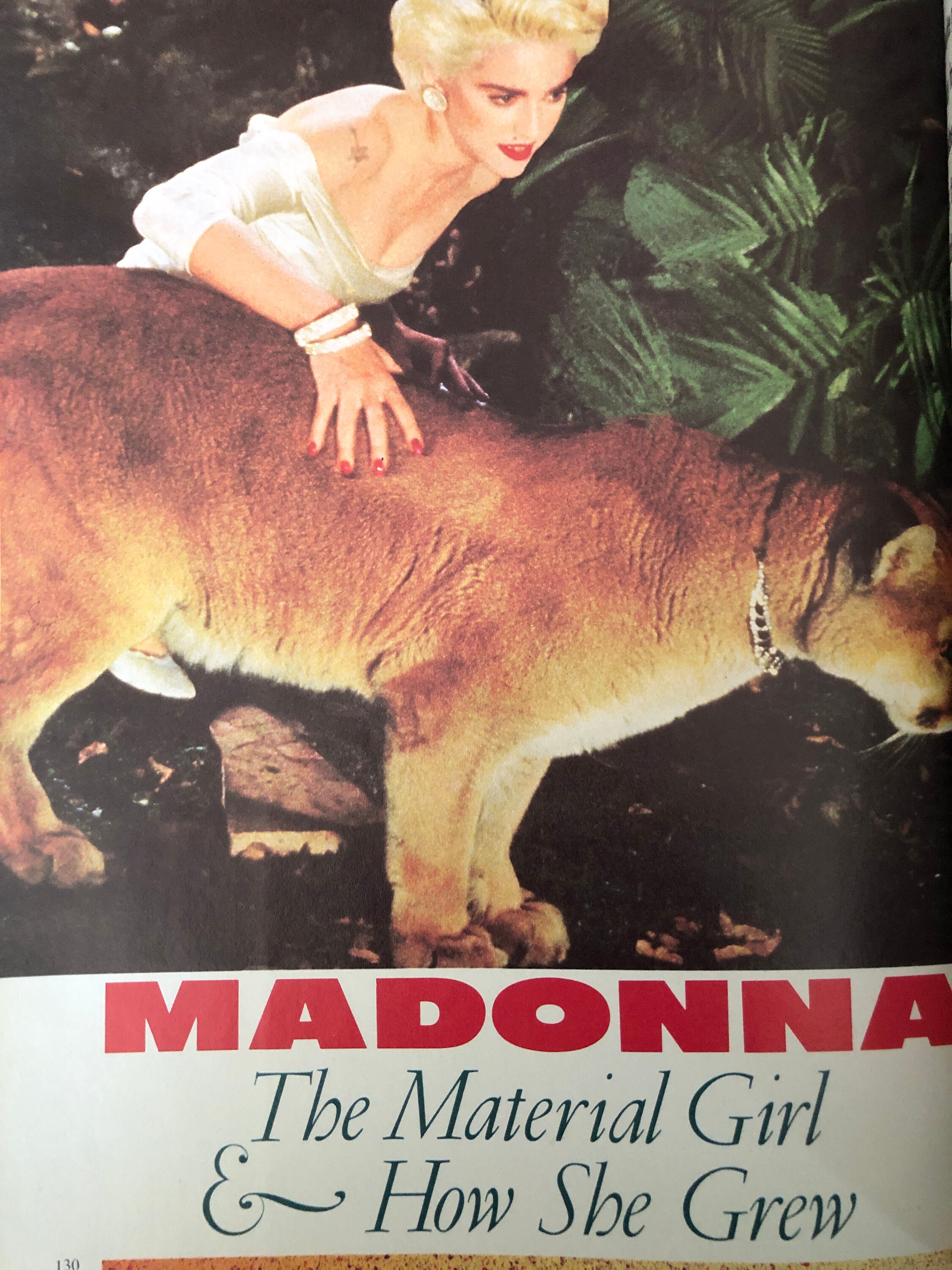 1987 COSMOPOLITAN Magazine I Madonna Cover I July 1987 Cosmopolitan ...