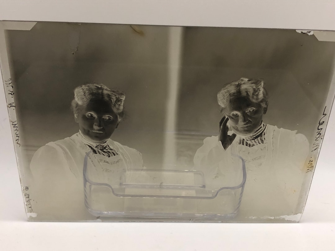 Antique 1800s GLASS PLATE NEGATIVE | Victorian Era Photography 19th ...