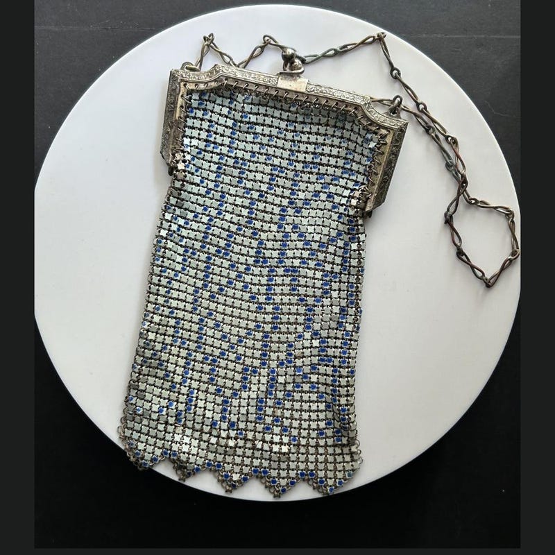 Vintage Mesh Purse - Etsy