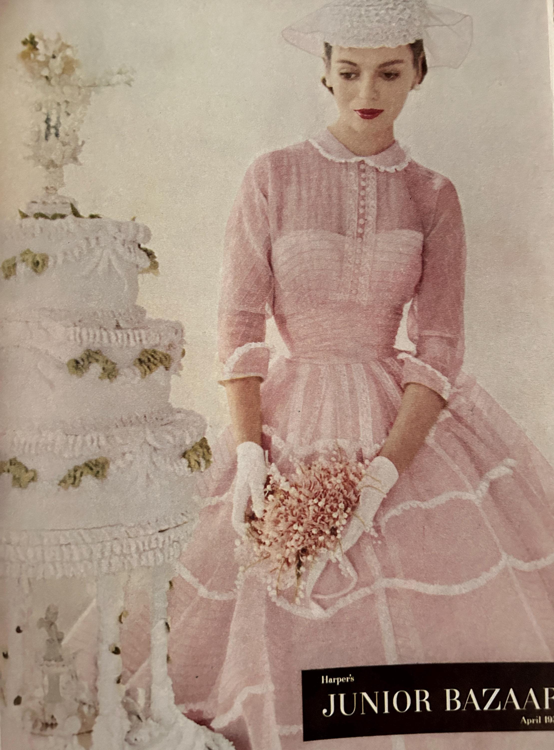 1955 HARPER'S BAZAAR Magazine | Cover: Liz Pringle Photographed by ...