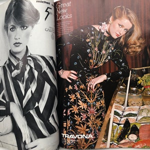 1977 VOGUE Magazine UK Edition September 1 1977 Vintage Vogue Magazine ...