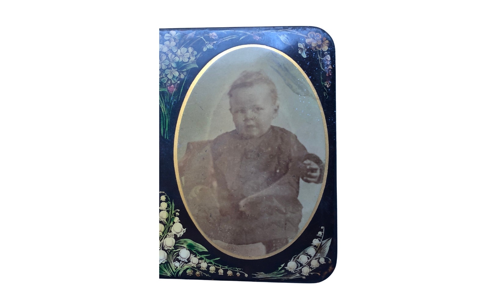 Antique Celluloid on Tin Photograph: Antique Child Portraits I Antique ...