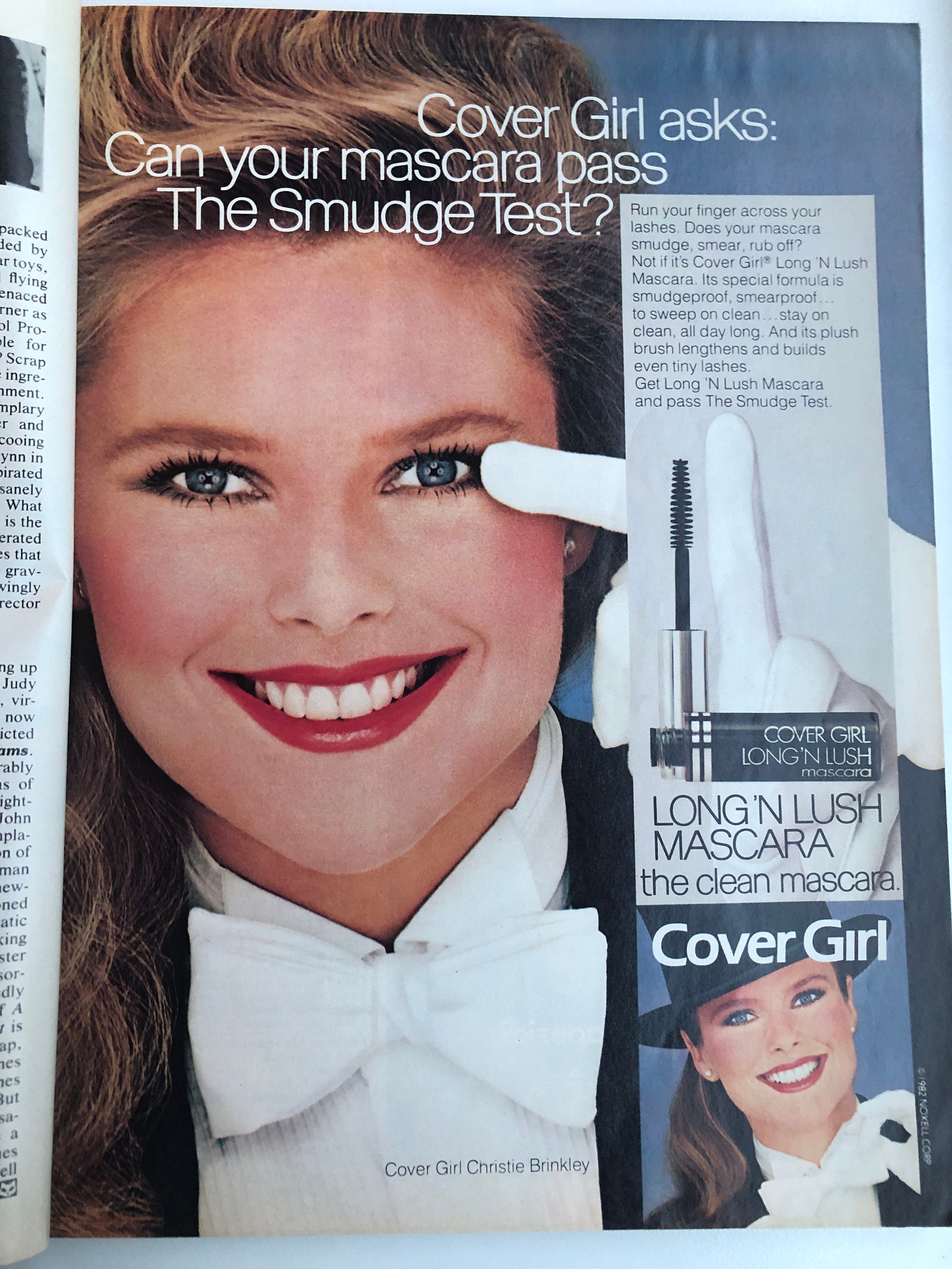 1982 COSMOPOLITAN Magazine I Andie Macdowell Cover I Cosmopolitan ...