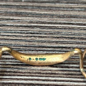 Antique Brass Wire-rim Eyeglasses With Cable Temples | Antique ...