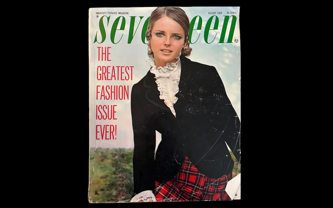 1968 SEVENTEEN Magazine I Cover : Cheryl Tiegs I August 1968 | "the ...