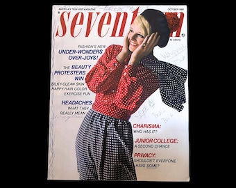 1969 SEVENTEEN Magazine I Cover: Lucy Angle I April 1969 | Cheryl Tiegs ...