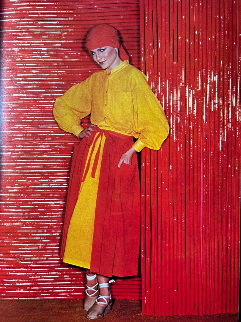1977 UK VOGUE Magazine | Cover: Rachel Ward | April 15, 1977 | Jerry ...
