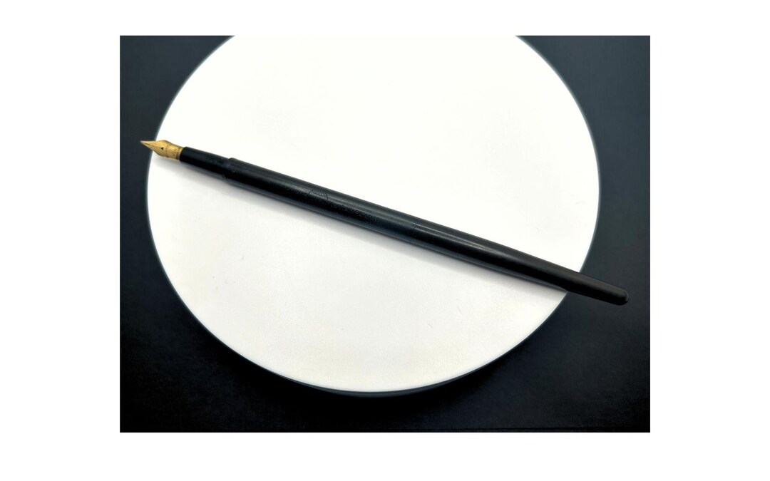 Antique WATERMAN IDEAL Desk Fountain Pen Kraker 2 Gold-colored Nib ...