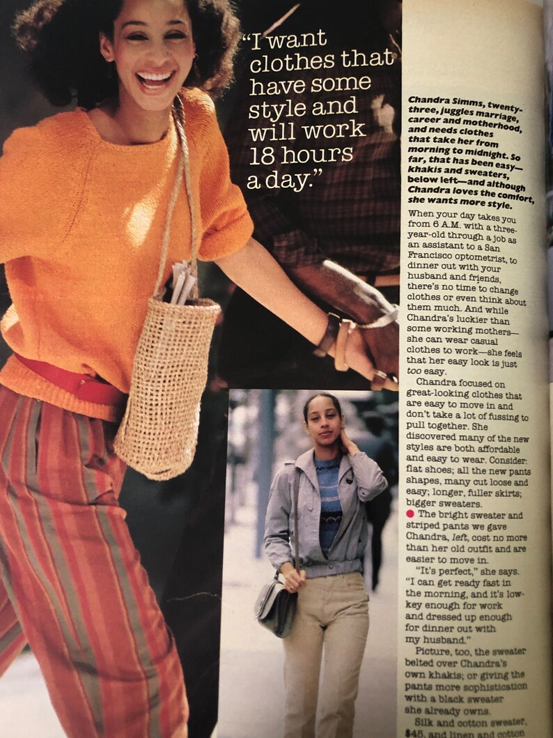 1982 GLAMOUR Magazine I Brooke Shields Cover I Glamour Magazine January ...