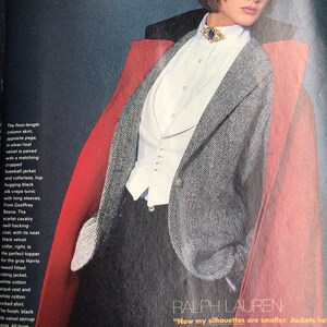 1985 HARPERS BAZAAR Magazine I Kim Alexis Cover I Harper's Bazaar ...
