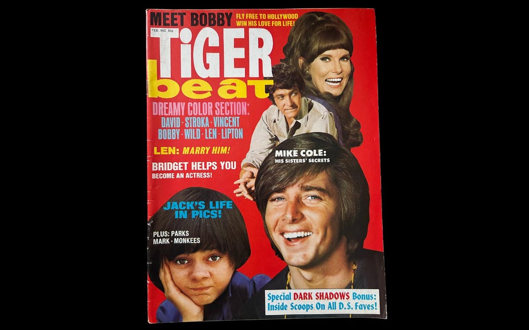 1970 TIGER BEAT Magazine | February 1970 | Bobby Sherman | Elvis ...