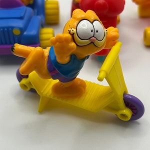 1989 MCDONALD'S Garfield Toys | Lot of 4 | Collectible Figures | Retro ...