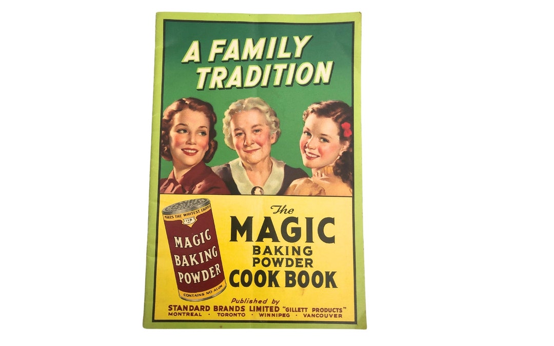1950s the Magic Baking Powder Cook Book (cookbook) - A Family Tradition ...