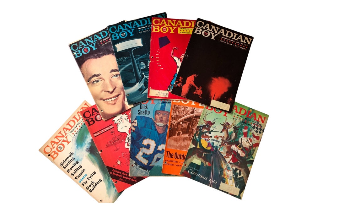 1965 CANADIAN BOY Magazines - Lot of 9 | Scouting Memorabilia Canada ...