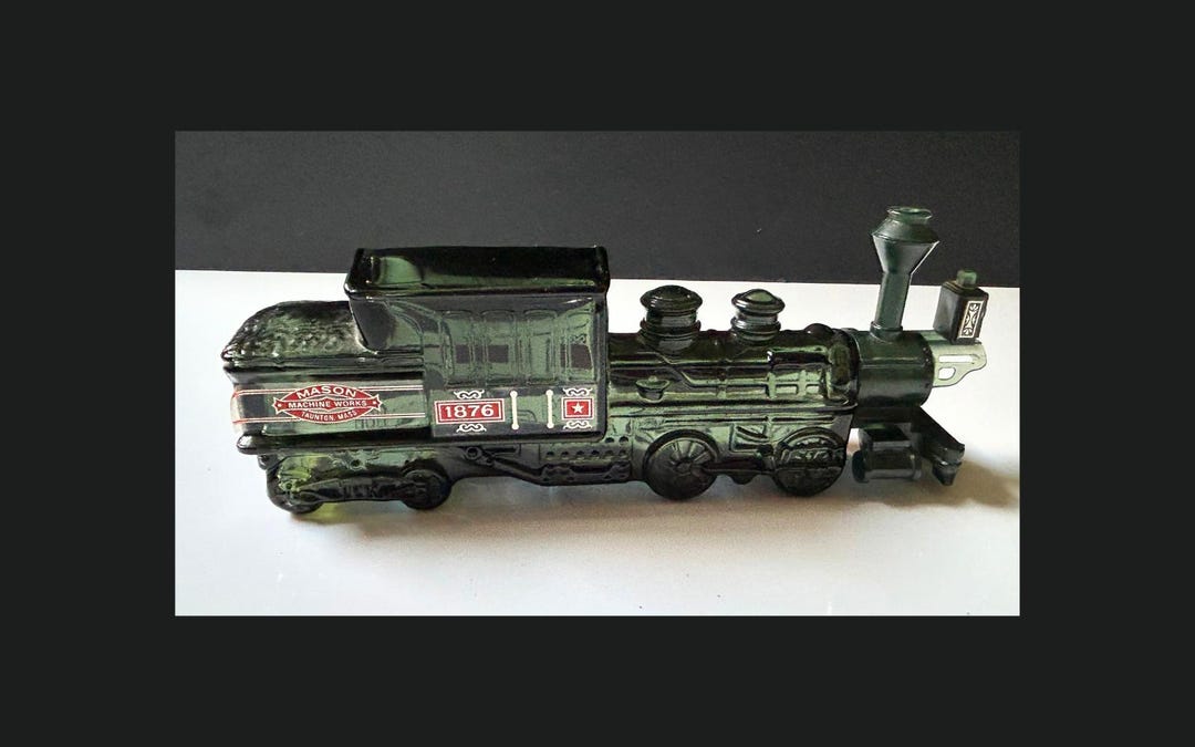 1980s AVON Train Bottle Decor - Empty | Mason Machine Works 1876 ...