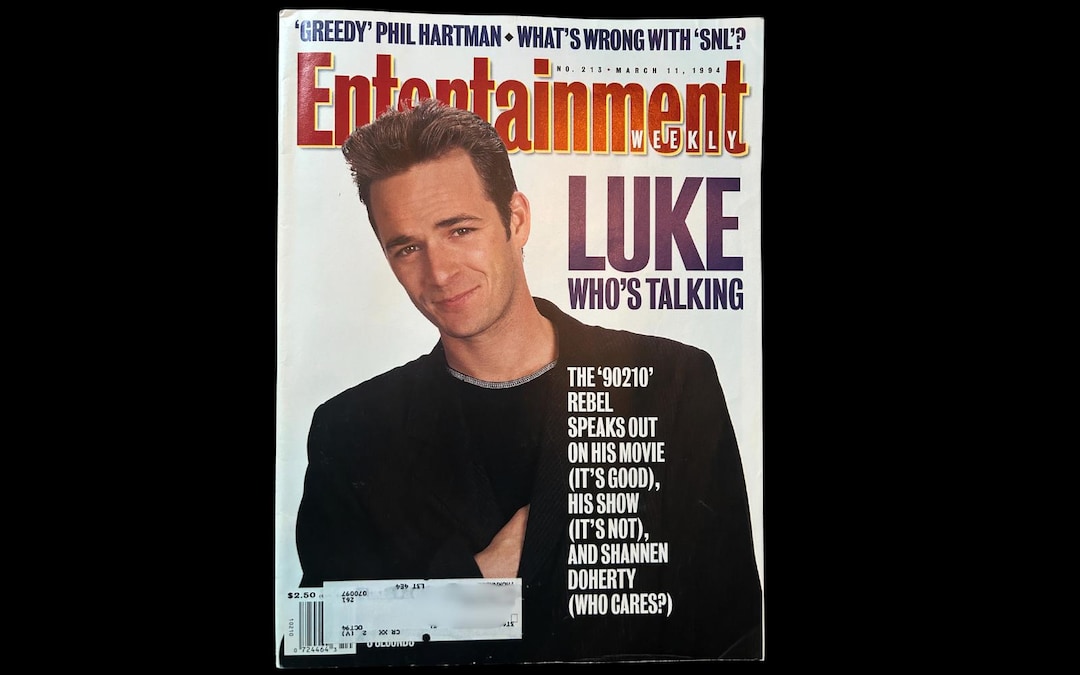 1994 ENTERTAINMENT WEEKLY Magazine | Cover: Luke Perry | Phil Hartman ...