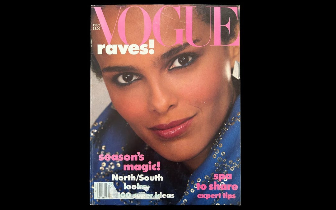 1982 VOGUE Magazine | Cover: Shari Belafonte | December 1982 | Jane ...
