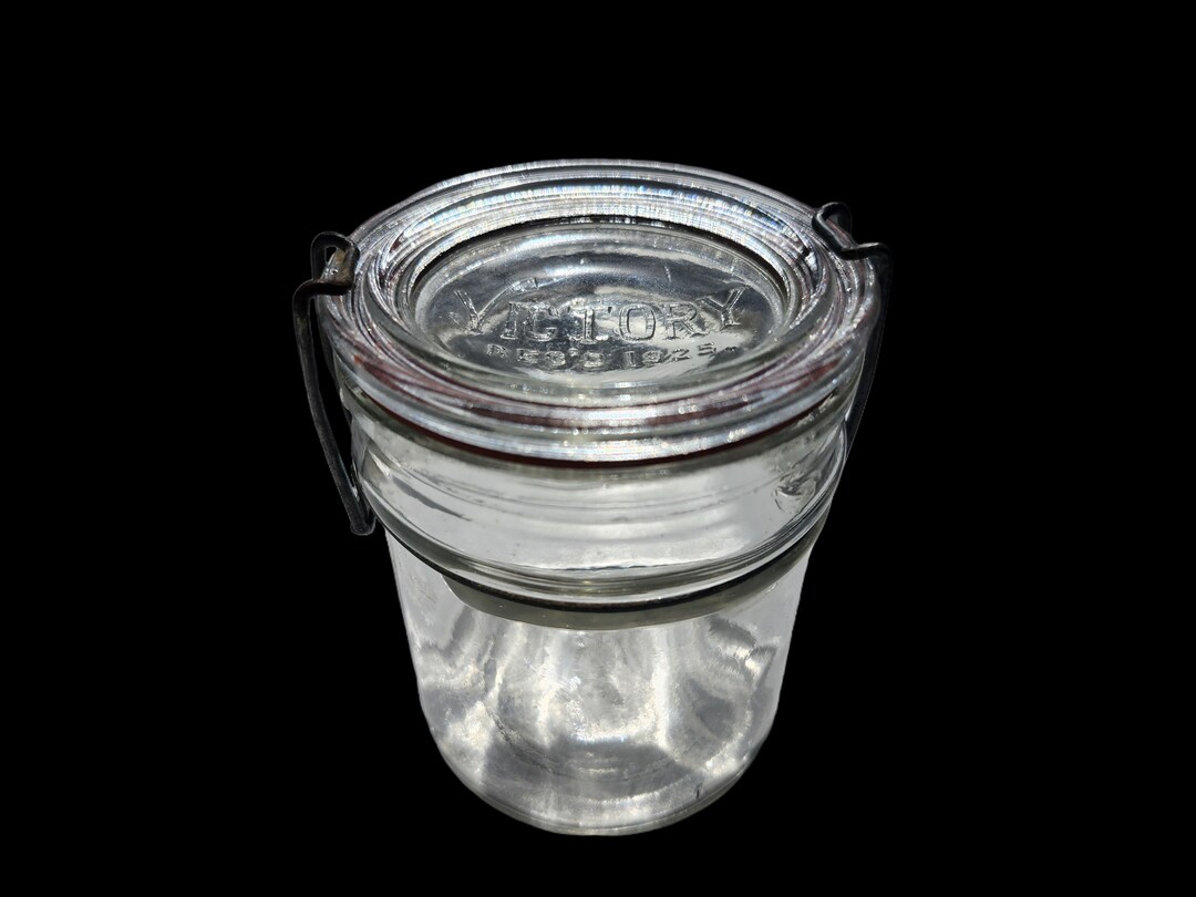 Antique VICTORY REG'D 1925 Preserving Jar | Vintage Mason Style Jar ...
