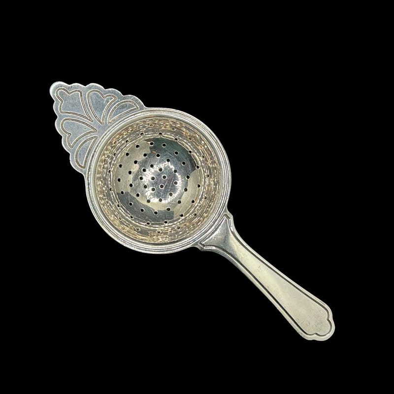 Antique Tea Strainer - Etsy