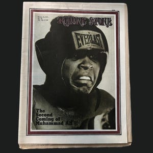 1971 ROLLING STONE Magazine | Cover: Muhammad Ali | March 18, 1971 ...