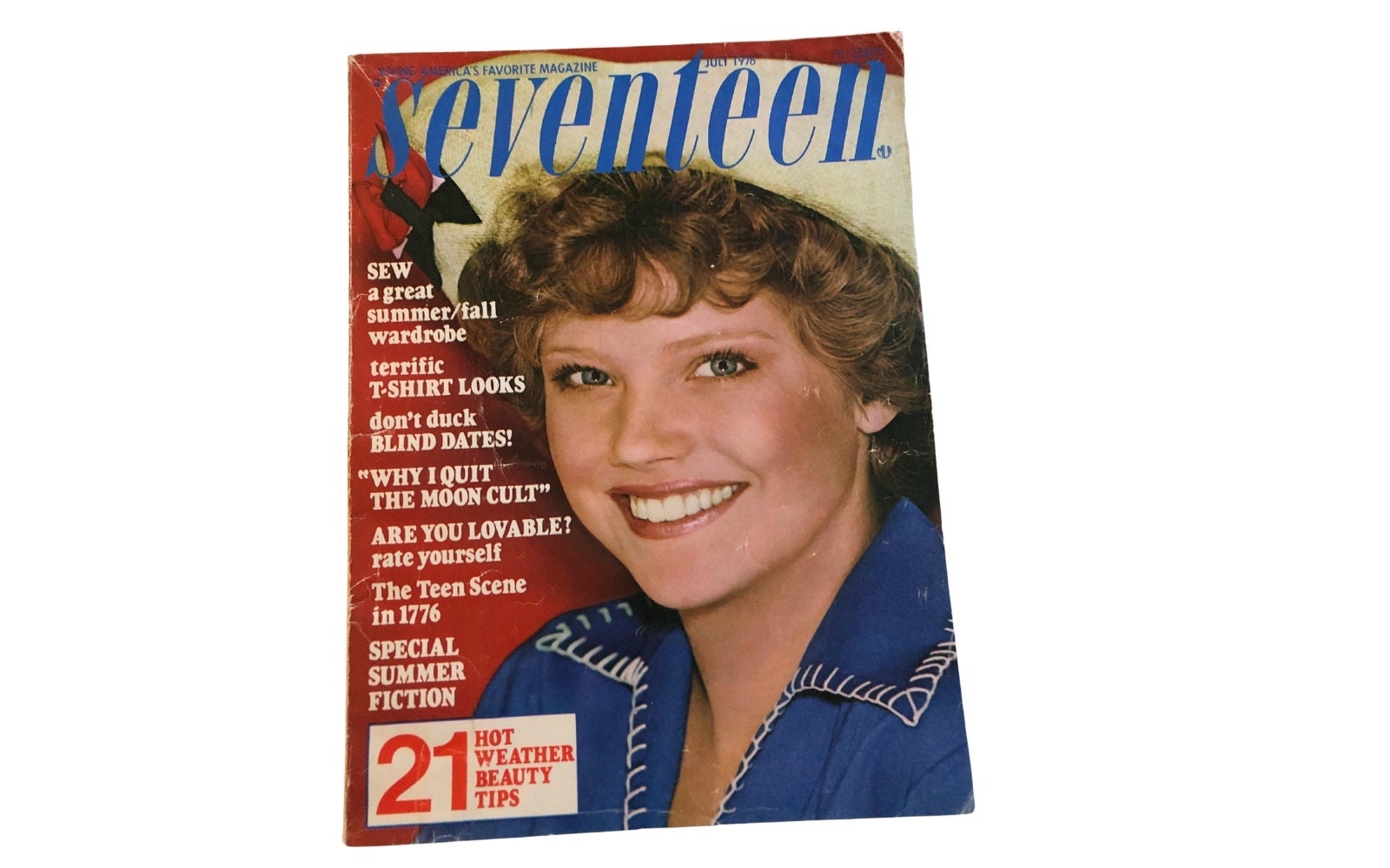 1976 SEVENTEEN Magazine Seventeen Magazine July 1976 Collectible '70s ...