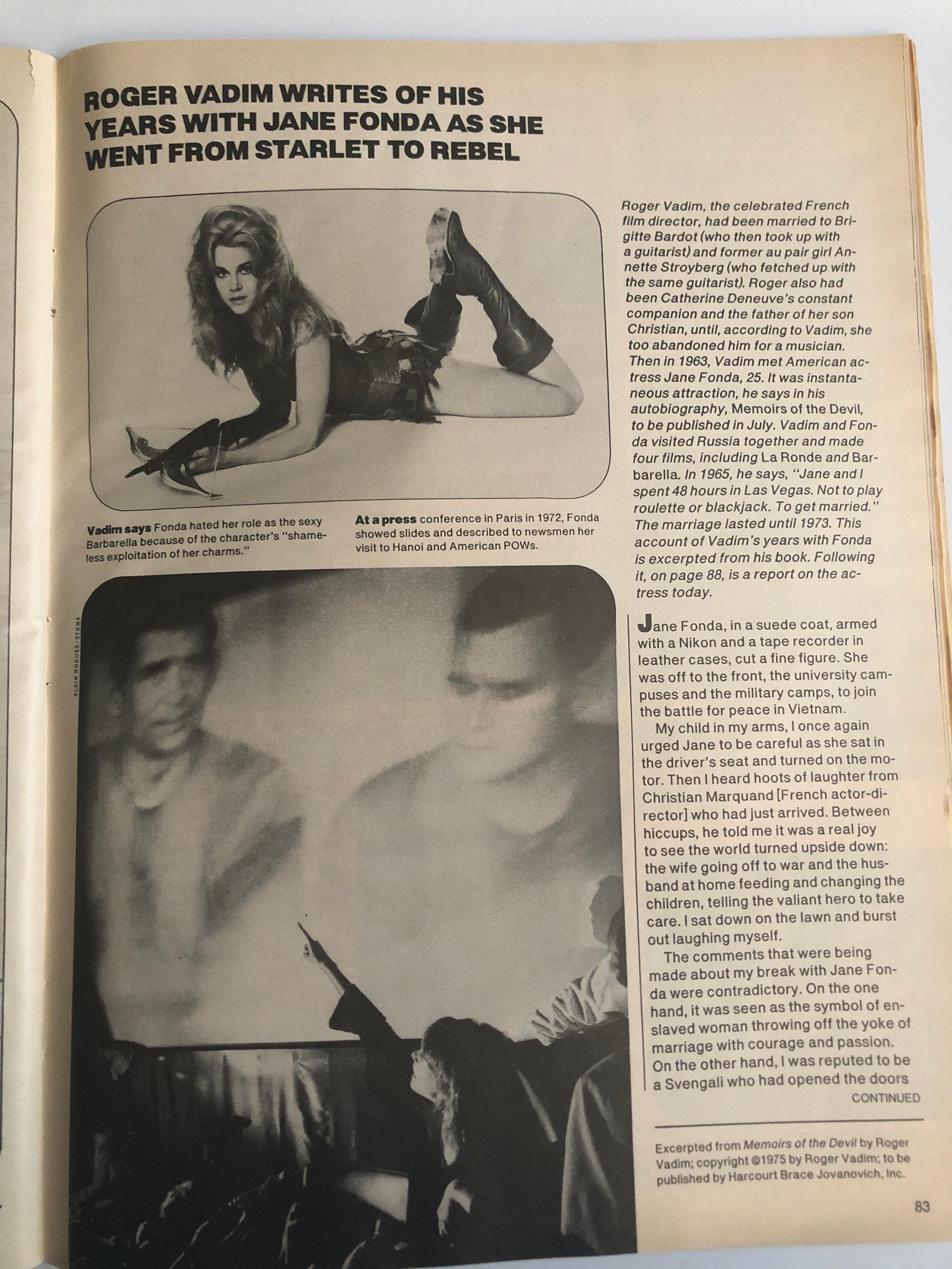 Vintage 1977 PEOPLE Magazine I Cover: Jane Fonda I Farrah Fawcett I ...