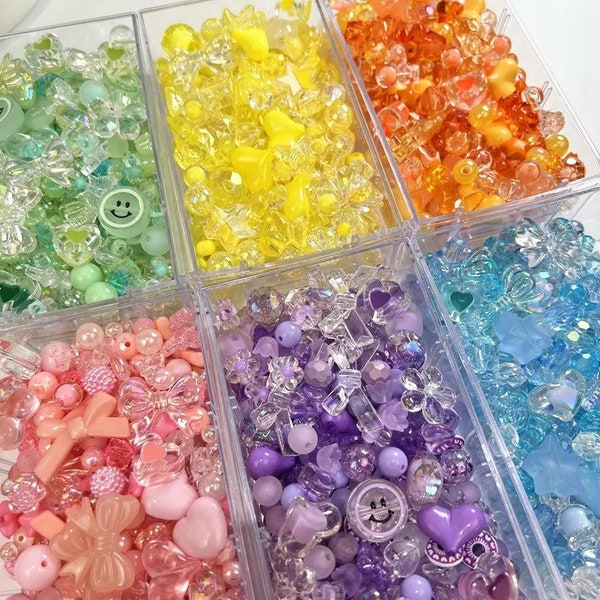 Acrylic Beads - Etsy