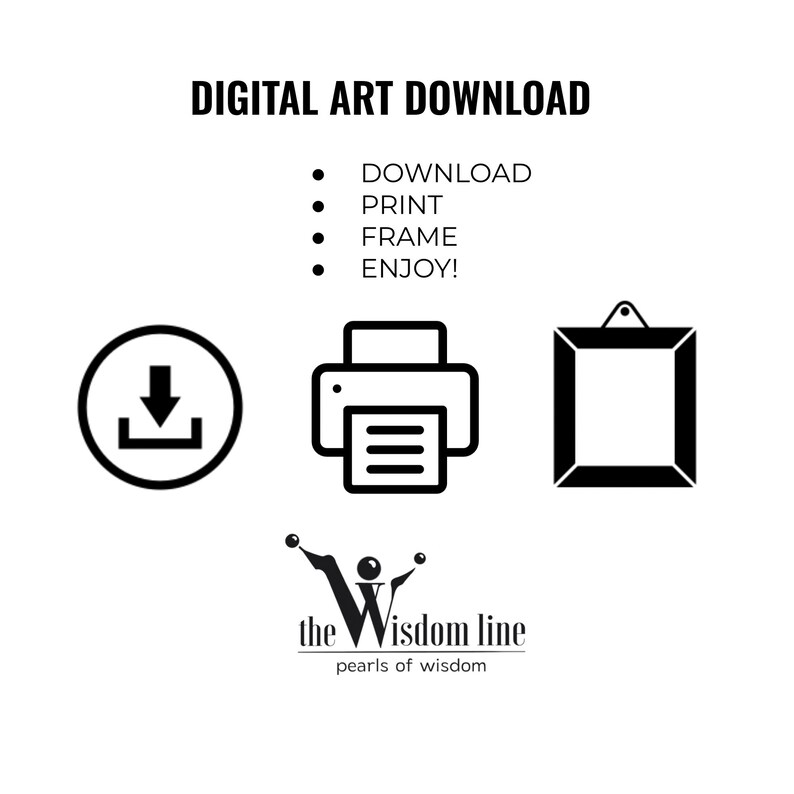 Wall Art Dog Print Painting Original Printable Fine Art Dog Faith Love ...