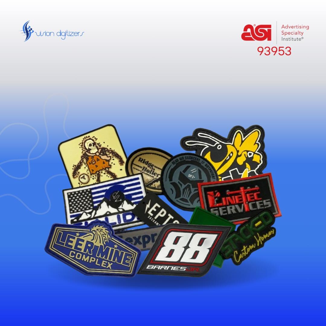 Custom PVC Silicone Rubber Patches - Etsy