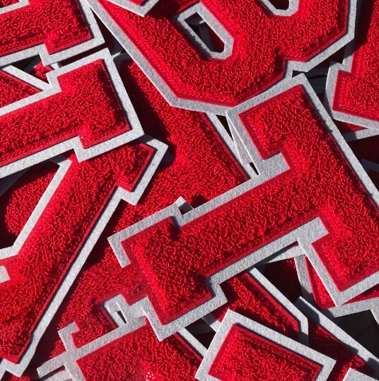 Varsity Originals Chenille Varsity Letter Patches 6 - Etsy