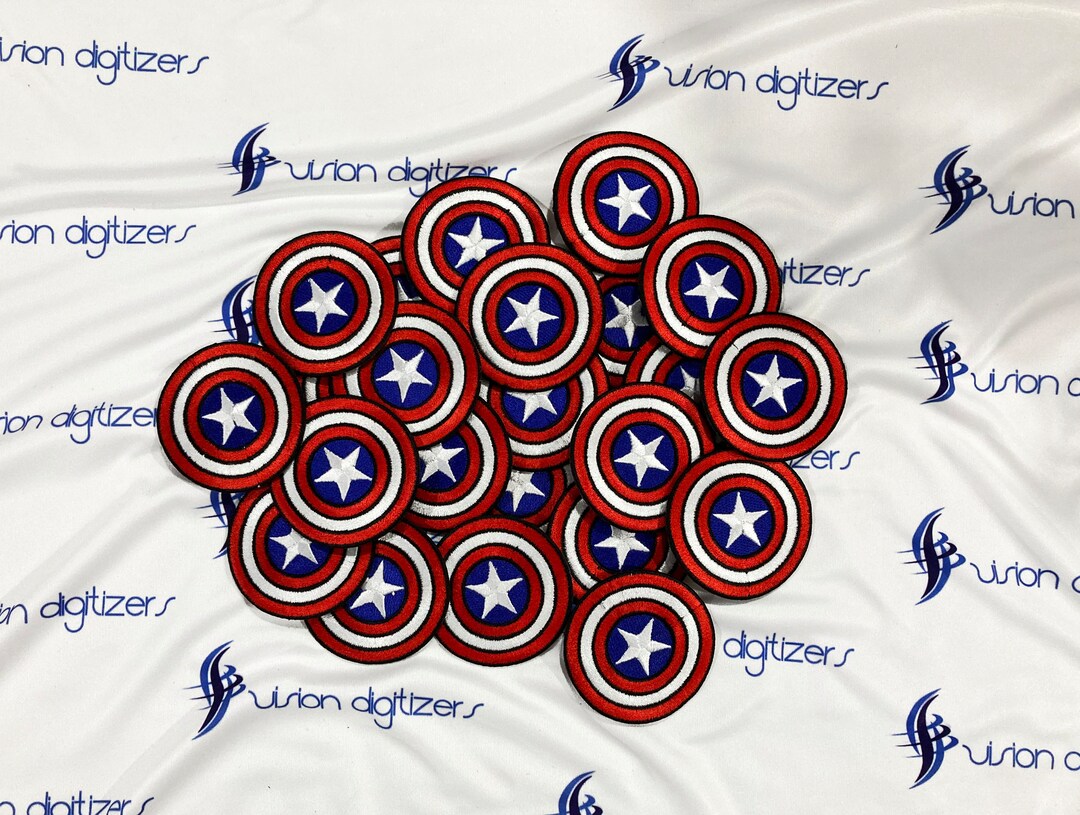 Custom Embroidery Patches/emblems With Iron on Backing - Etsy