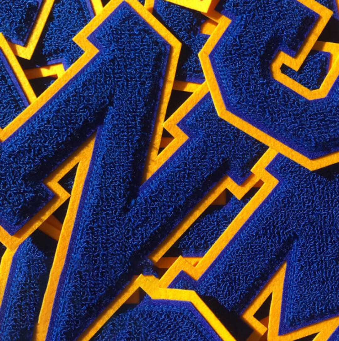 Varsity Originals Chenille Varsity Letter Patches 6 - Etsy