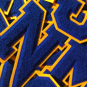 Varsity Originals Chenille Varsity Letter Patches| Chenille Letters ...