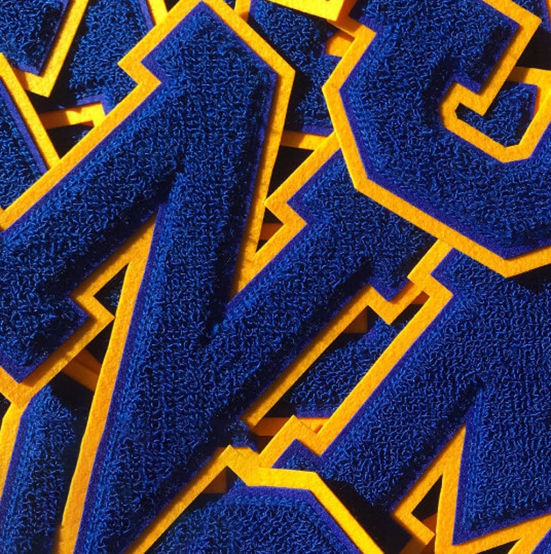 Varsity Originals Chenille Varsity Letter Patches| Chenille Letters ...