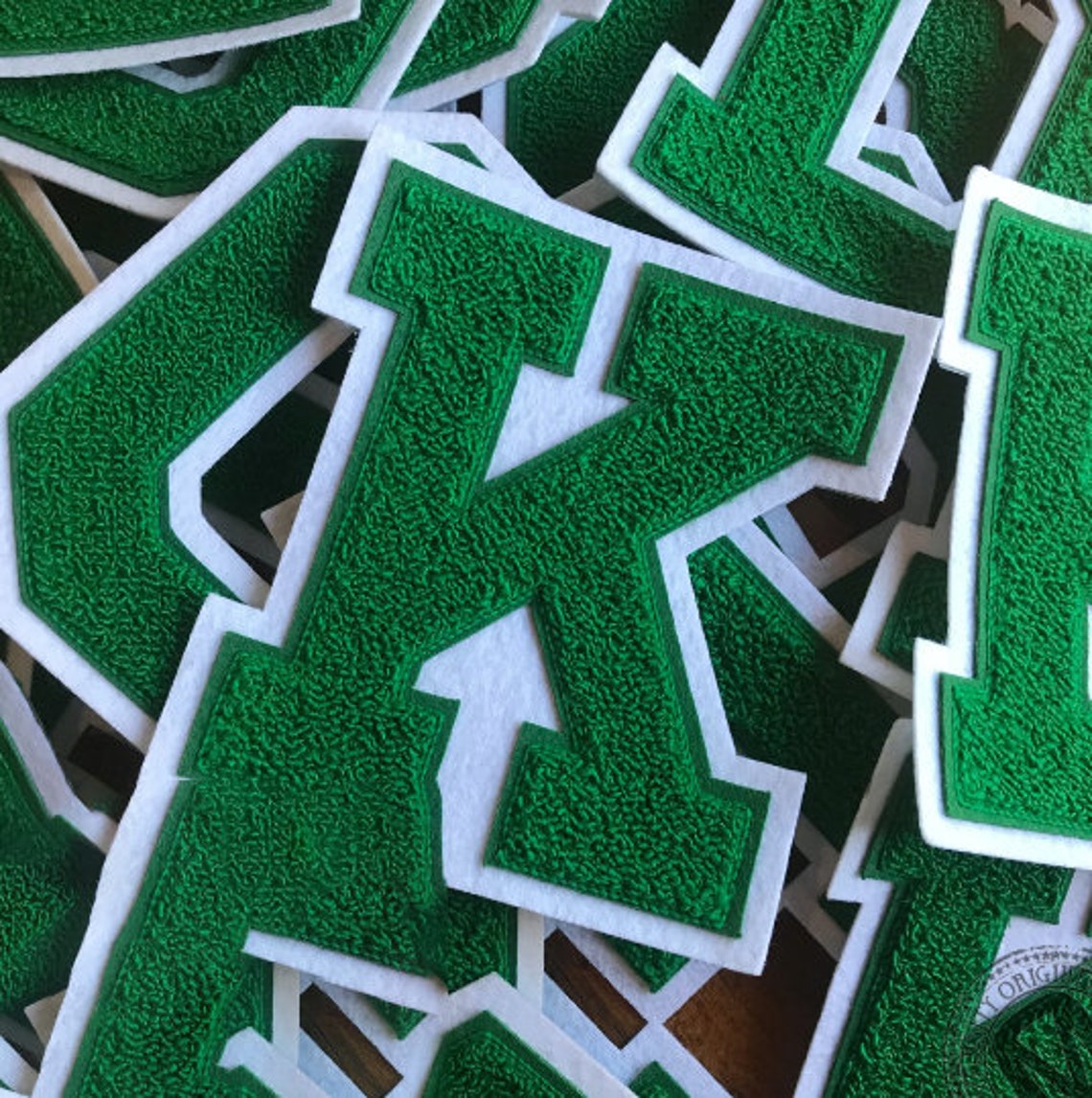 Varsity Originals Chenille Varsity Letter Patches| Chenille Letters ...