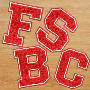 Varsity Originals Chenille Varsity Letter Patches| Chenille Letters ...