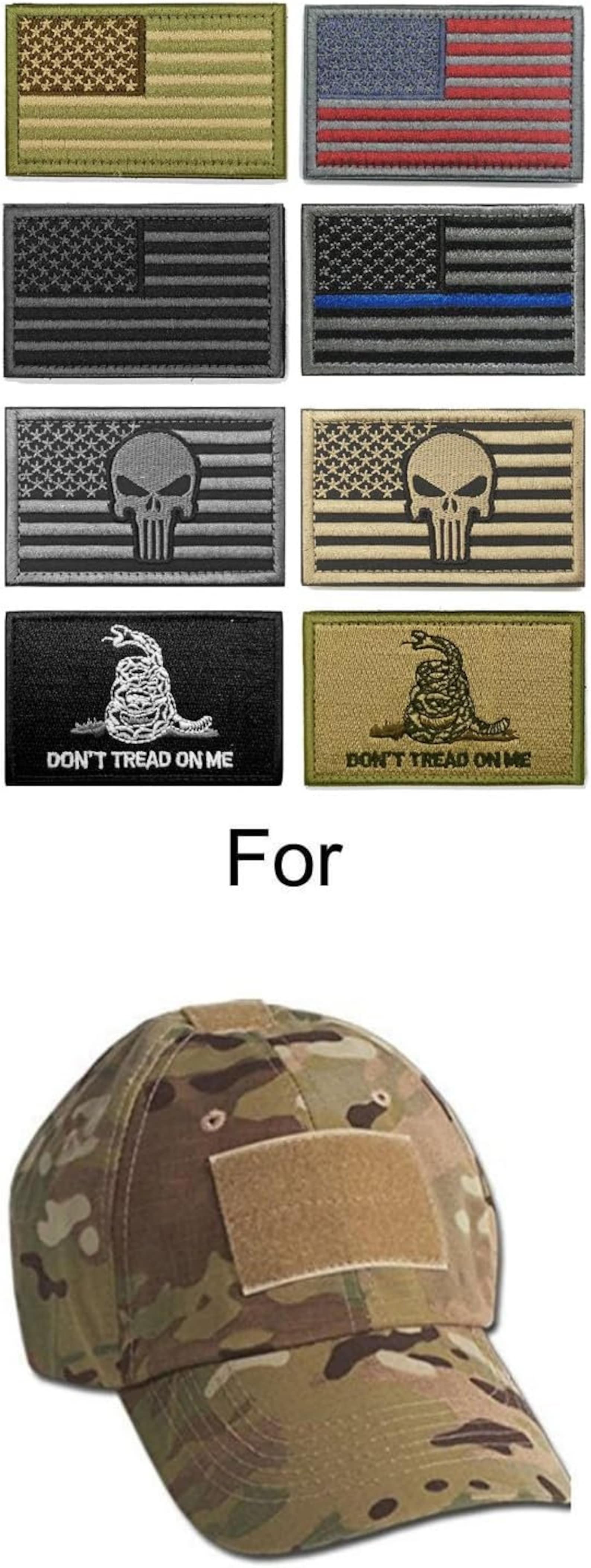 8 Pieces American Flag Tactical Morale Military Patch Set - Etsy