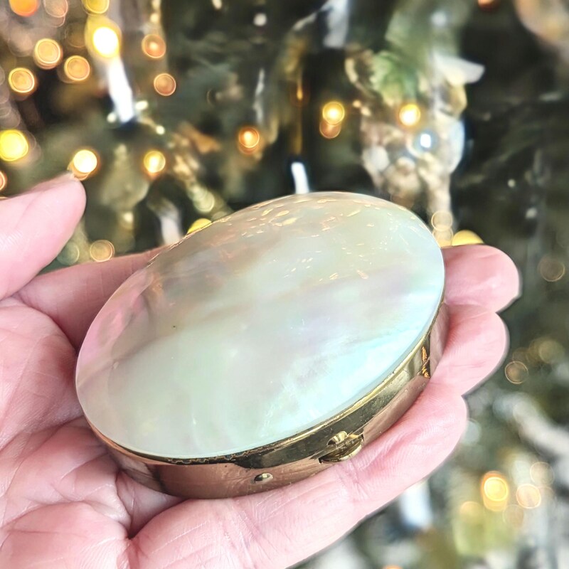 Brass Pill Box - Etsy