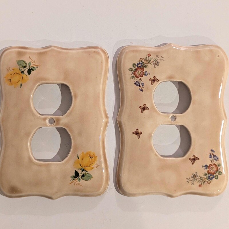 Vintage Outlet Cover - Etsy