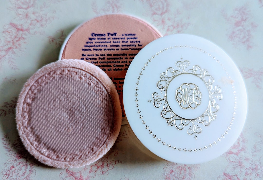 Vintage Max Factor Creme Puff Face Powder Compact in Twilight Blush ...